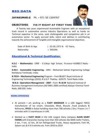 JK FLEET 2015 | PDF