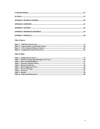 NEA Configuration Management Plan Version 1.1_Final | DOCX