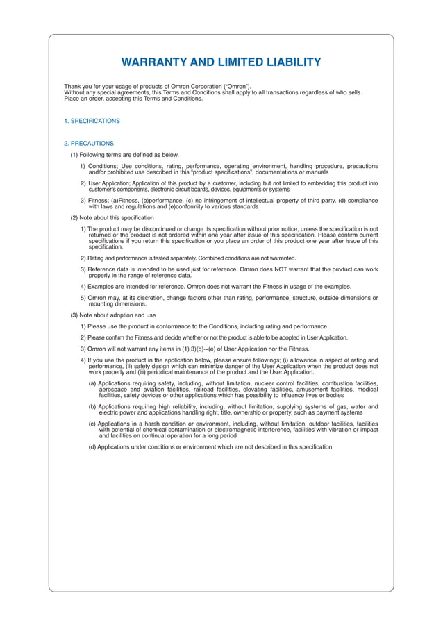 OMRON_Automotive SW catalogue | PDF | Auto Type | Automotive