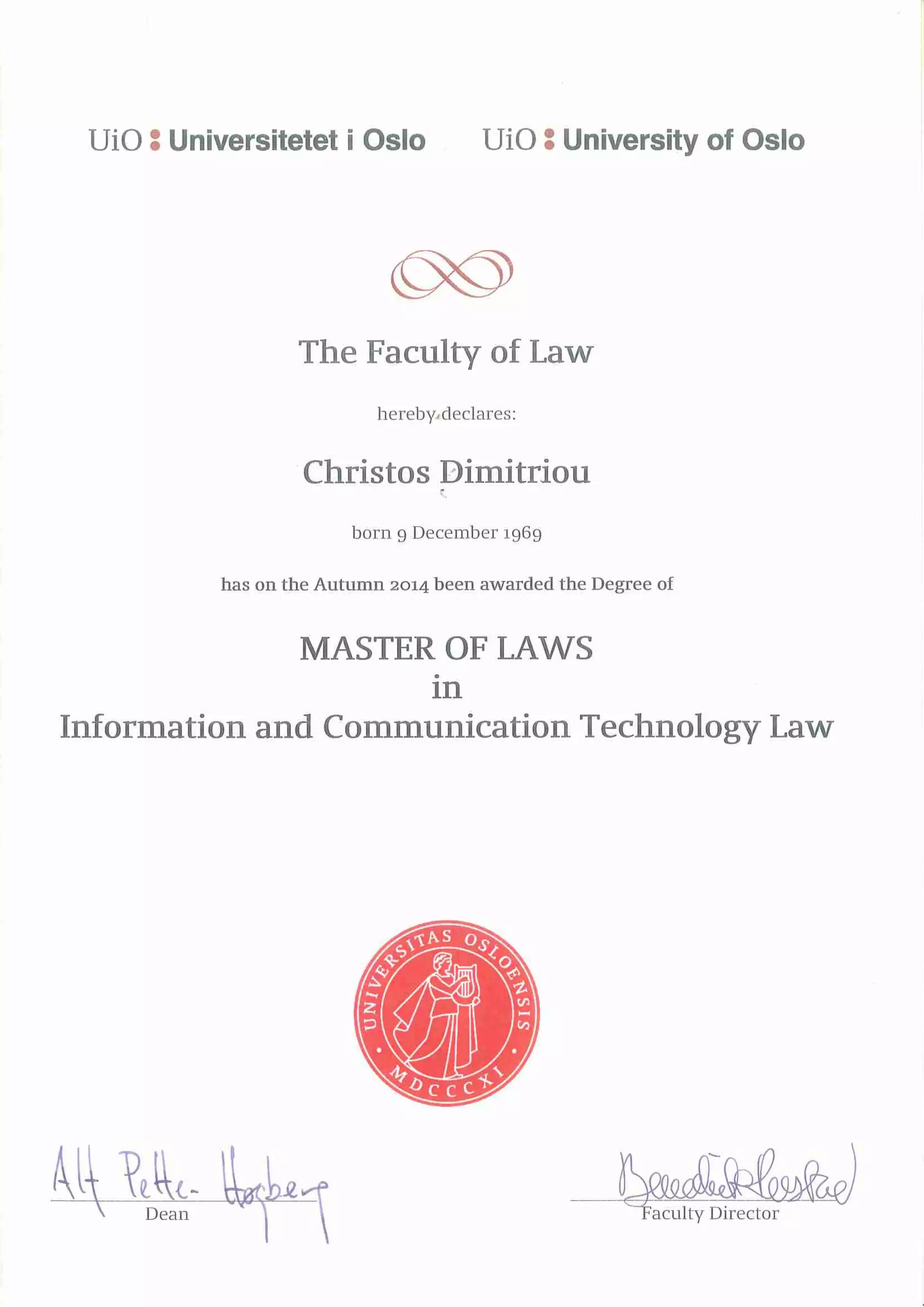 Diploma from UiO | PDF