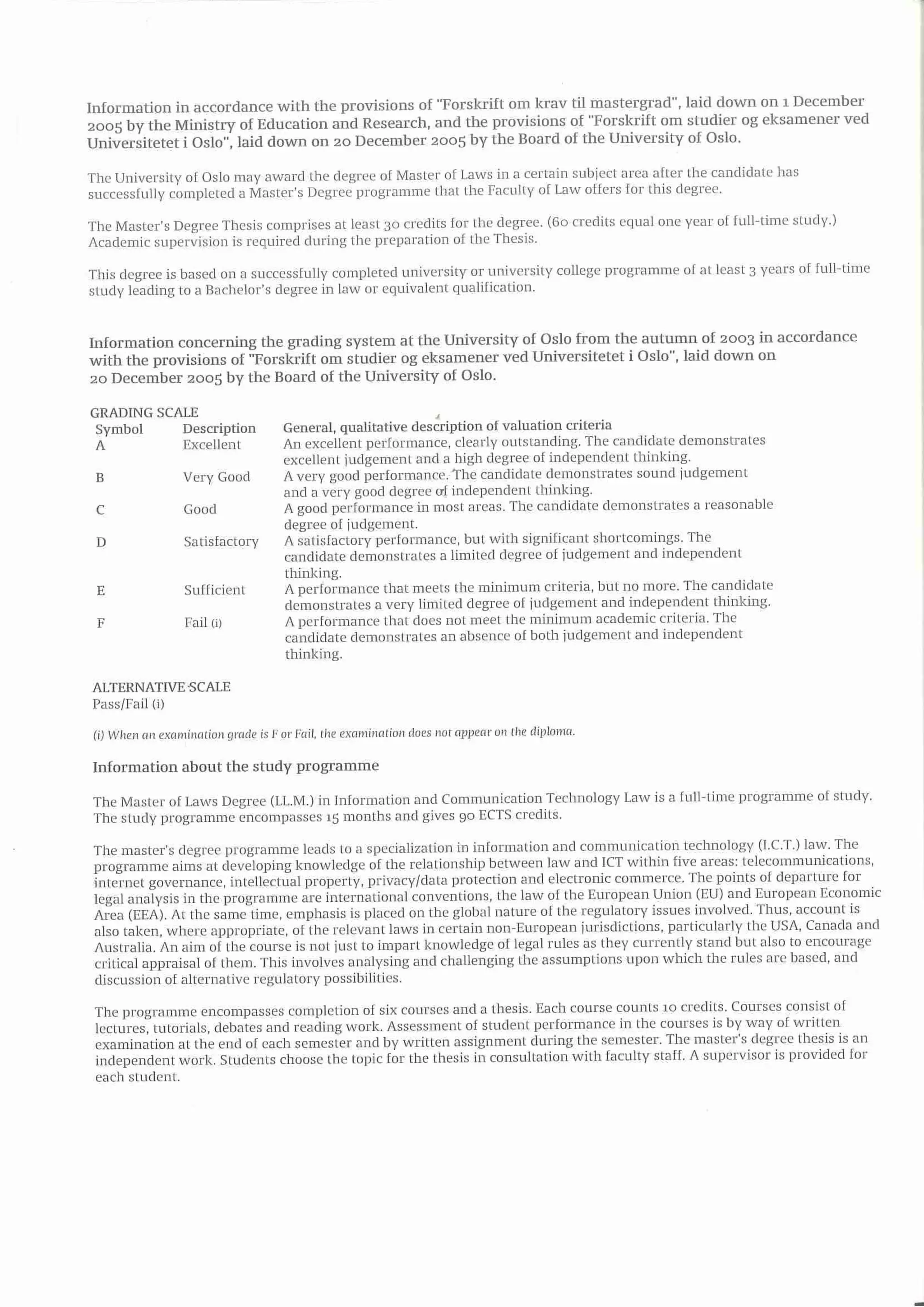 Diploma from UiO | PDF