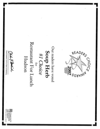 Readers Choice Award | PDF