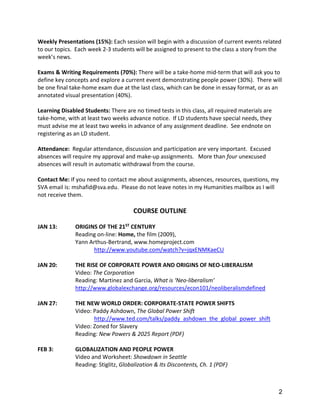 SP 16 SYLLABUS | PDF