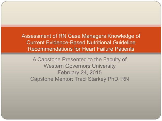 PPT for Capstone | PPT