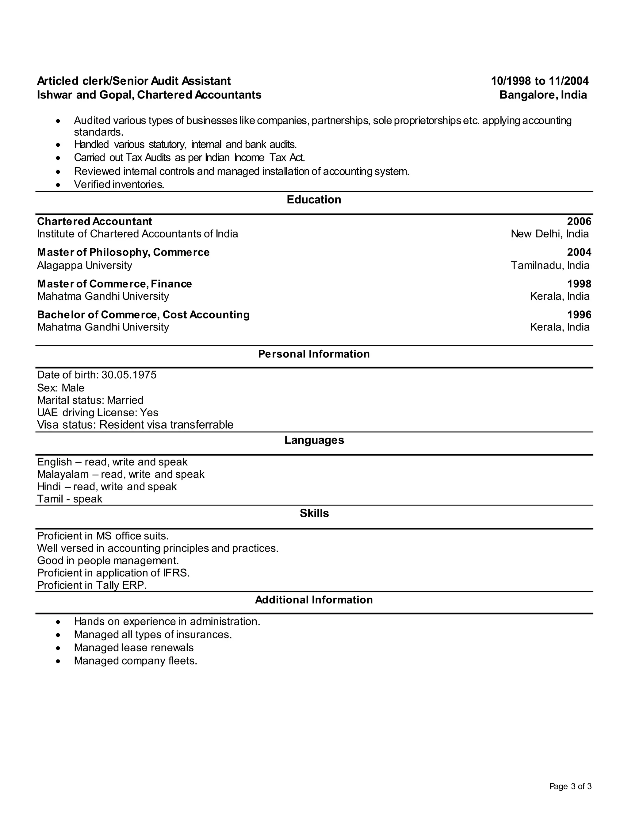 Resume-Sabu Mathew | DOCX