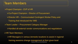 Vendor Management System - Introduction2 | PPTX | Business | Business ...