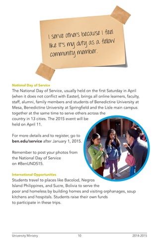 2014 UMinistry Booklet | PDF