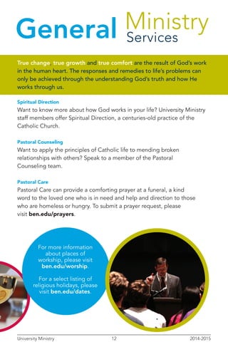 2014 UMinistry Booklet | PDF