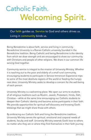 2014 UMinistry Booklet | PDF