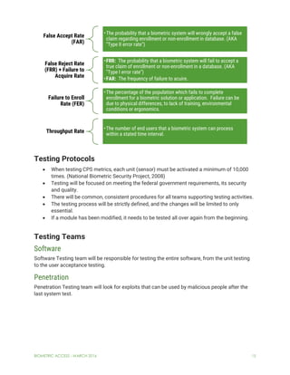 BiometricAccessControlProjectPlanFlat | PDF