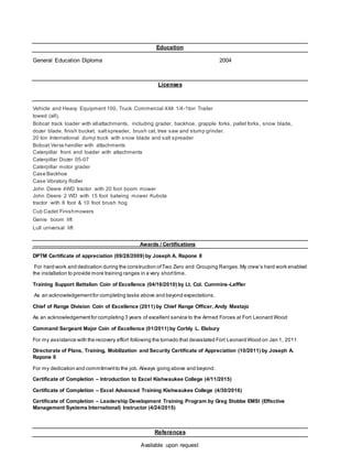 JHLathamResume2017 | PDF