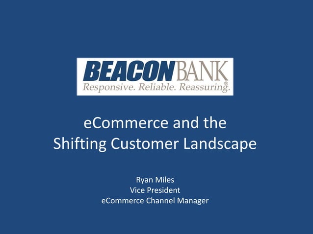 eCommerce-Beacon Board Presentation | PPT