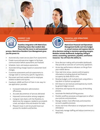 MatrixCareSeniorLiving 111416 | PDF