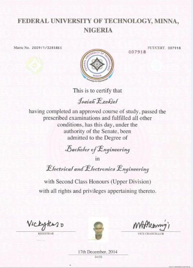 first degree cert pdf | PDF