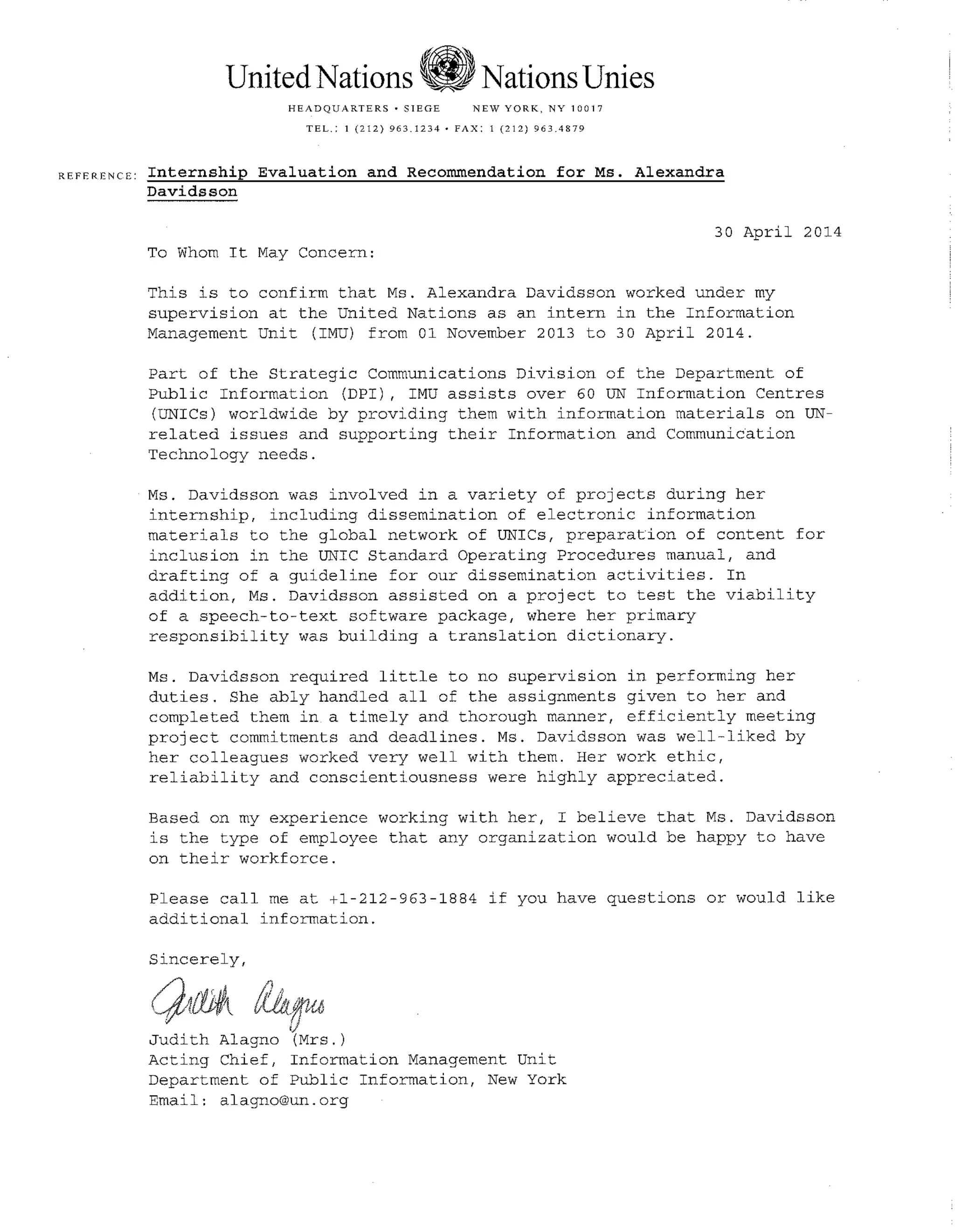 Letter_of_Recommendation_Judith_Alagno_UN | PDF