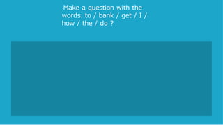 3D&A, Asking and giving directions. elementary levelpptx | PPT