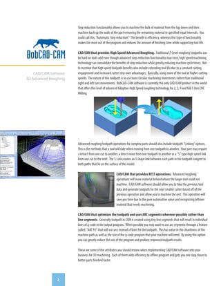 3D Advanced Roughing | PDF