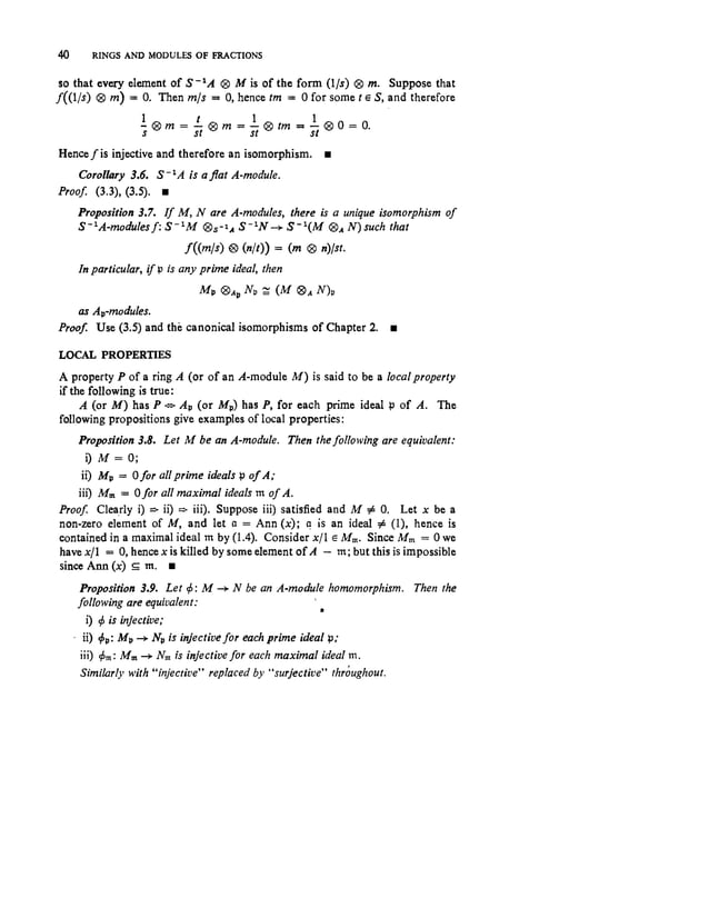 Atiyah, Macdonald. Introduction to commutative algebra (1969)(K)(T ...