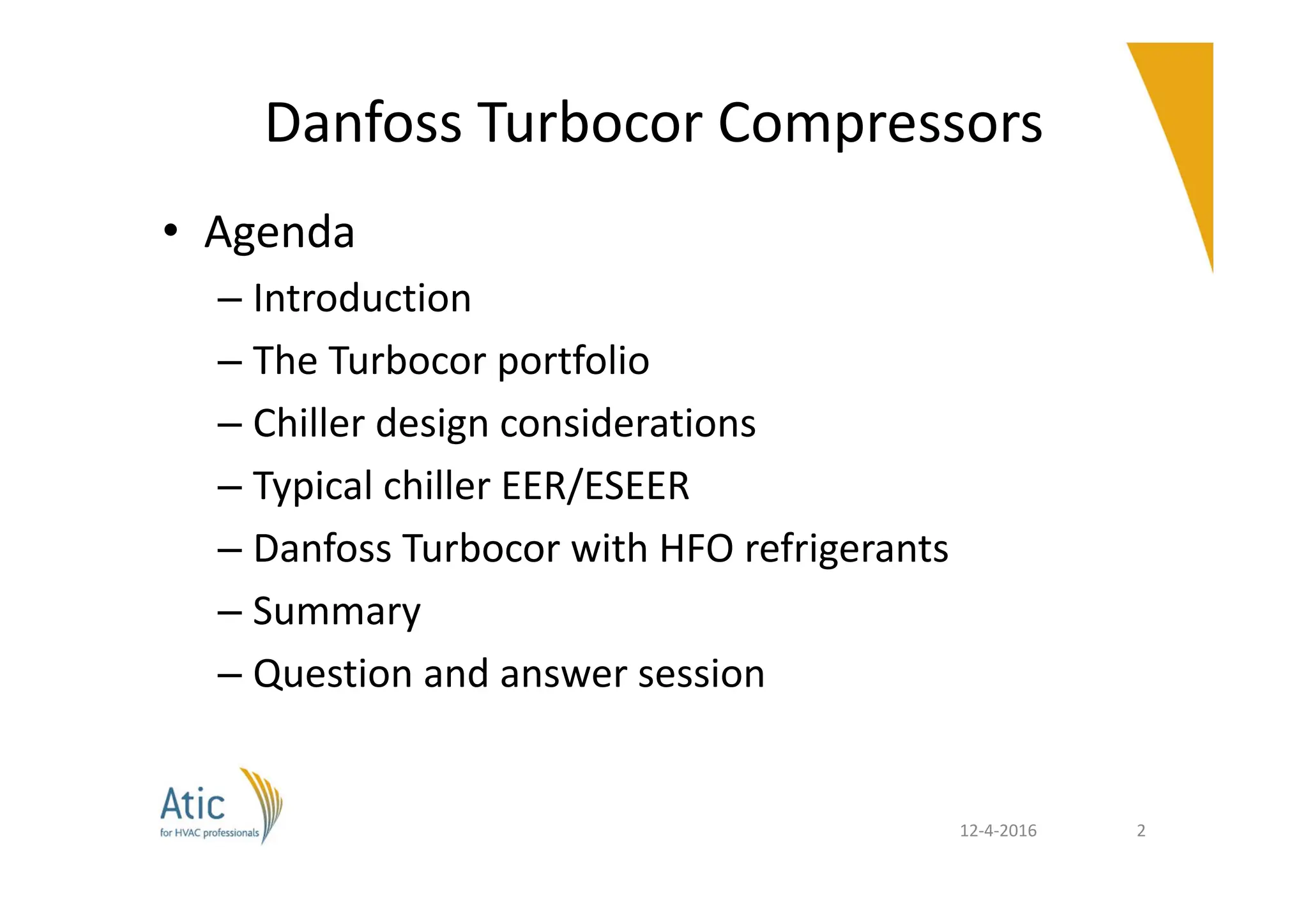 3_DANFOSS turbocore compressor presentation | PDF