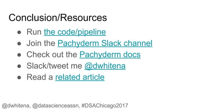 Putting the Science Back in Data Science | PPT