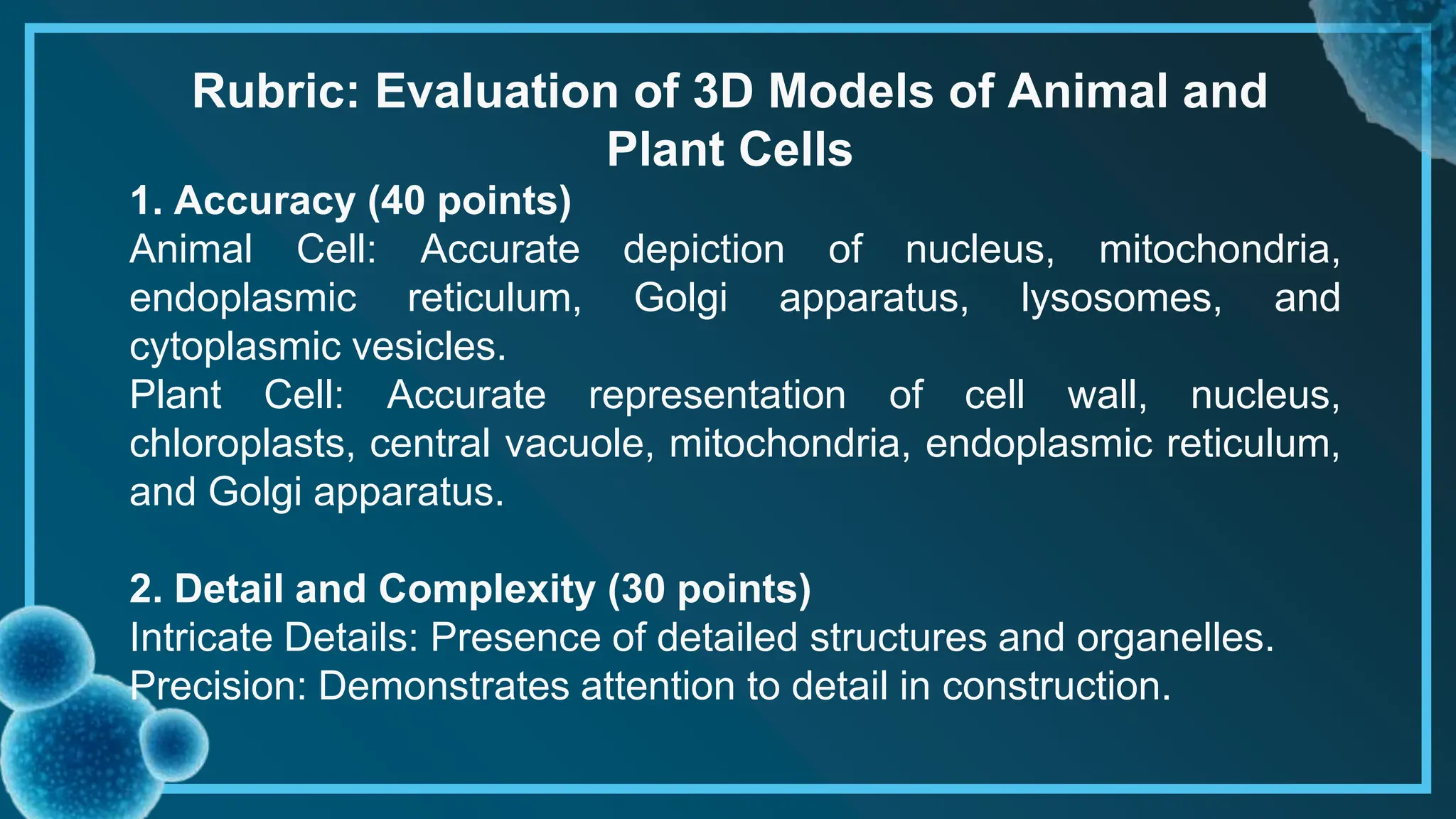 3D ANIMAL AND PLANT CELL. pptx | PPTX