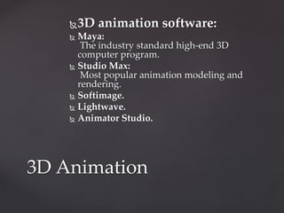 3d animation | PPTX