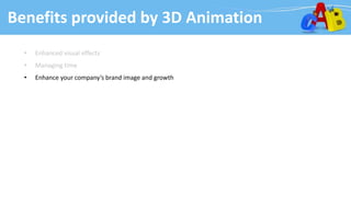 Introduction to 3D Animation | PPTX | 3-D Graphics | Computer Software ...