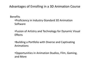 3D Animation Course with Blender in Chandigarh.pptx