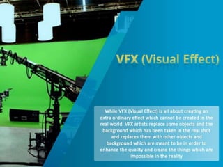 3D animation or vfx | PPTX