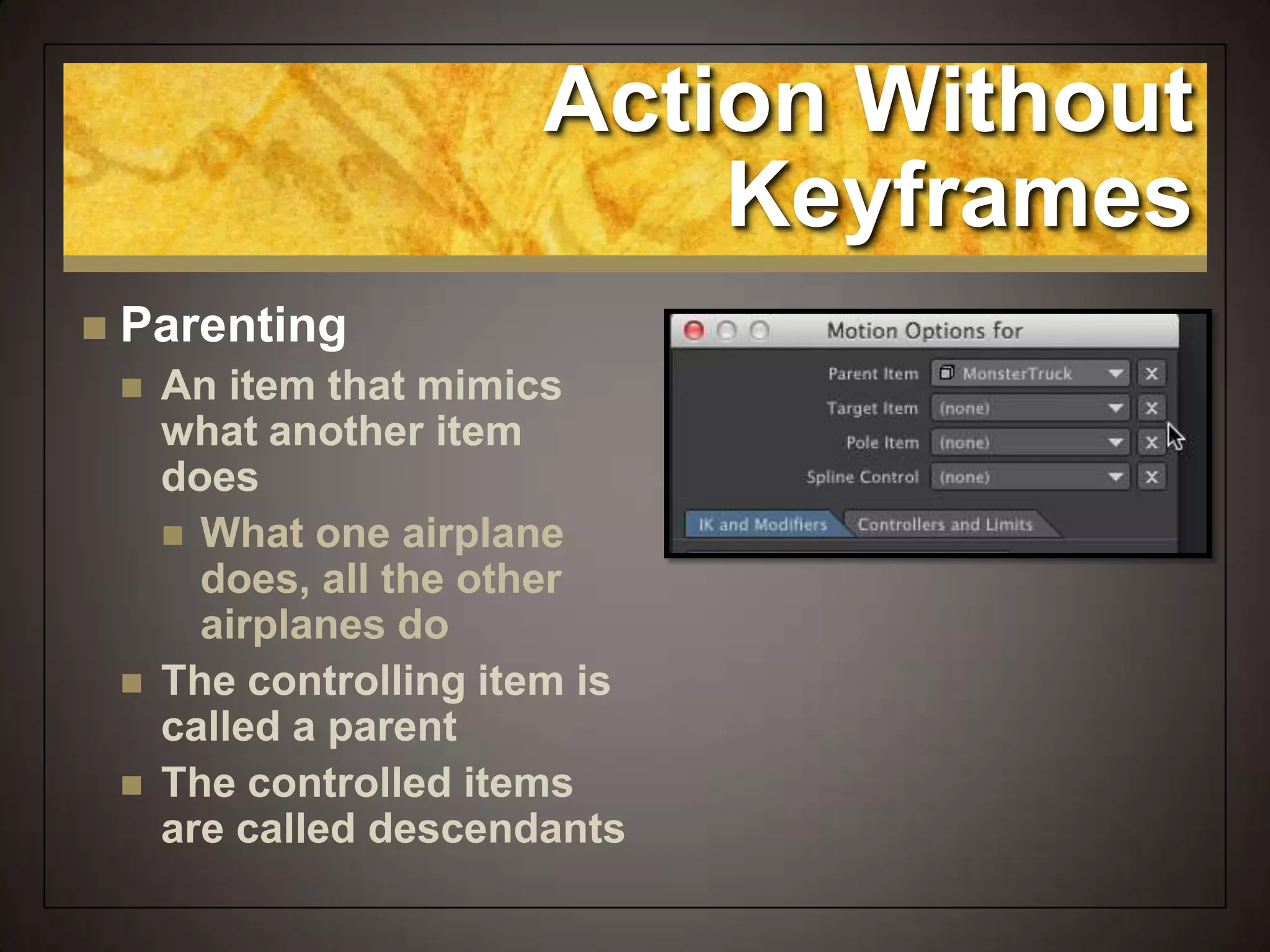 NewTek Lightwave 3D: Keyframing in Lightwave | PPTX