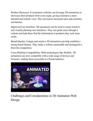 Creating a 3D Animation Web Design Wonderland | PDF | 3-D Graphics ...