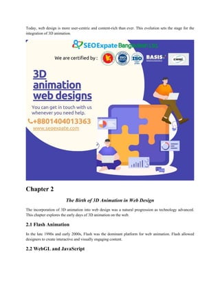 3D animation web designs | PDF