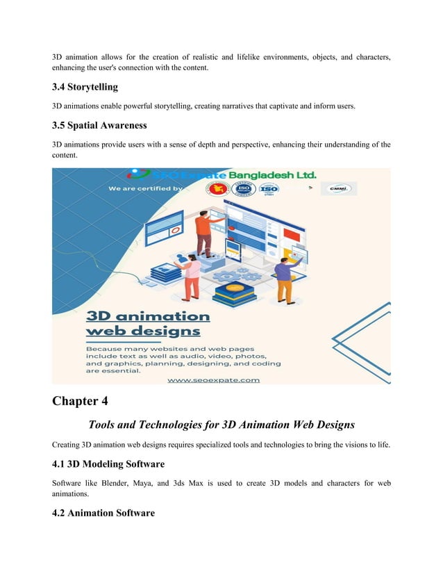 3D animation web designs | PDF