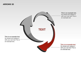 3D Arrows Shapes | PPT