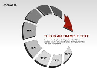 3D Arrows Shapes | PPT