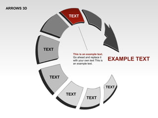 3D Arrows Shapes | PPT