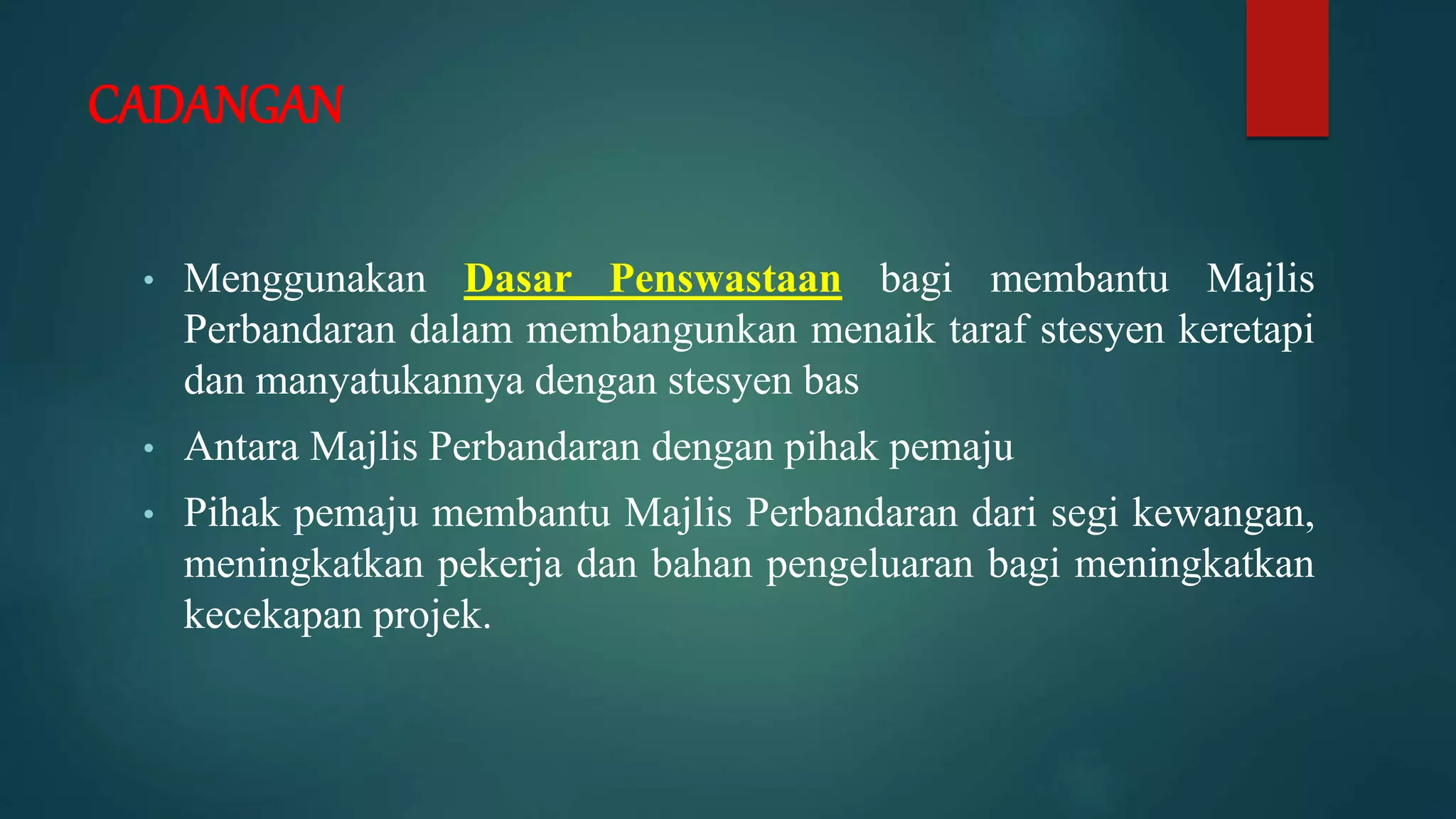 (3) dasar penswastaan | PPTX