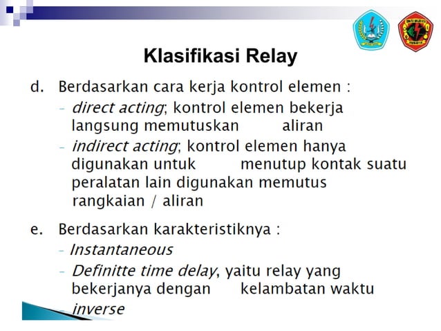 Penjelasan Dasar mengenai komponen Relay | PPT
