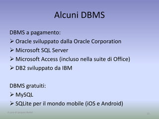 3 database dbms | PPTX | Databases | Computer Software and Applications