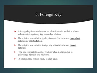 Database_Keys types of keys in DBMS.pptx | Databases | Computer ...