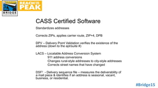 DM101: Data Hygiene/Data Processing (MMI Direct) | PPT