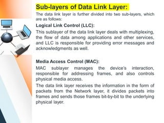 DATA LINK LAYER.pdf | Computer Networking | Computing