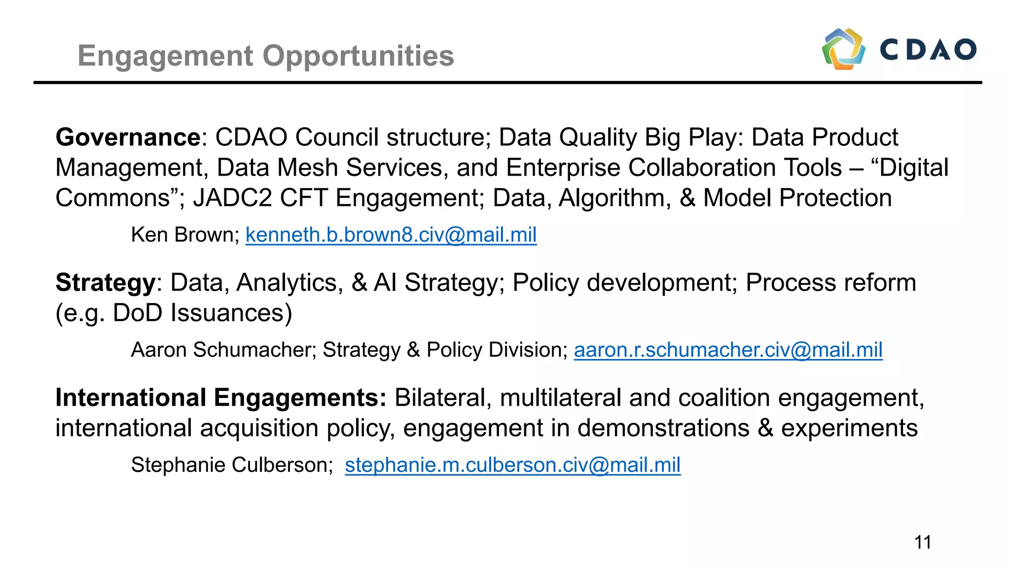 DoD Data Quality Challenges | PPT