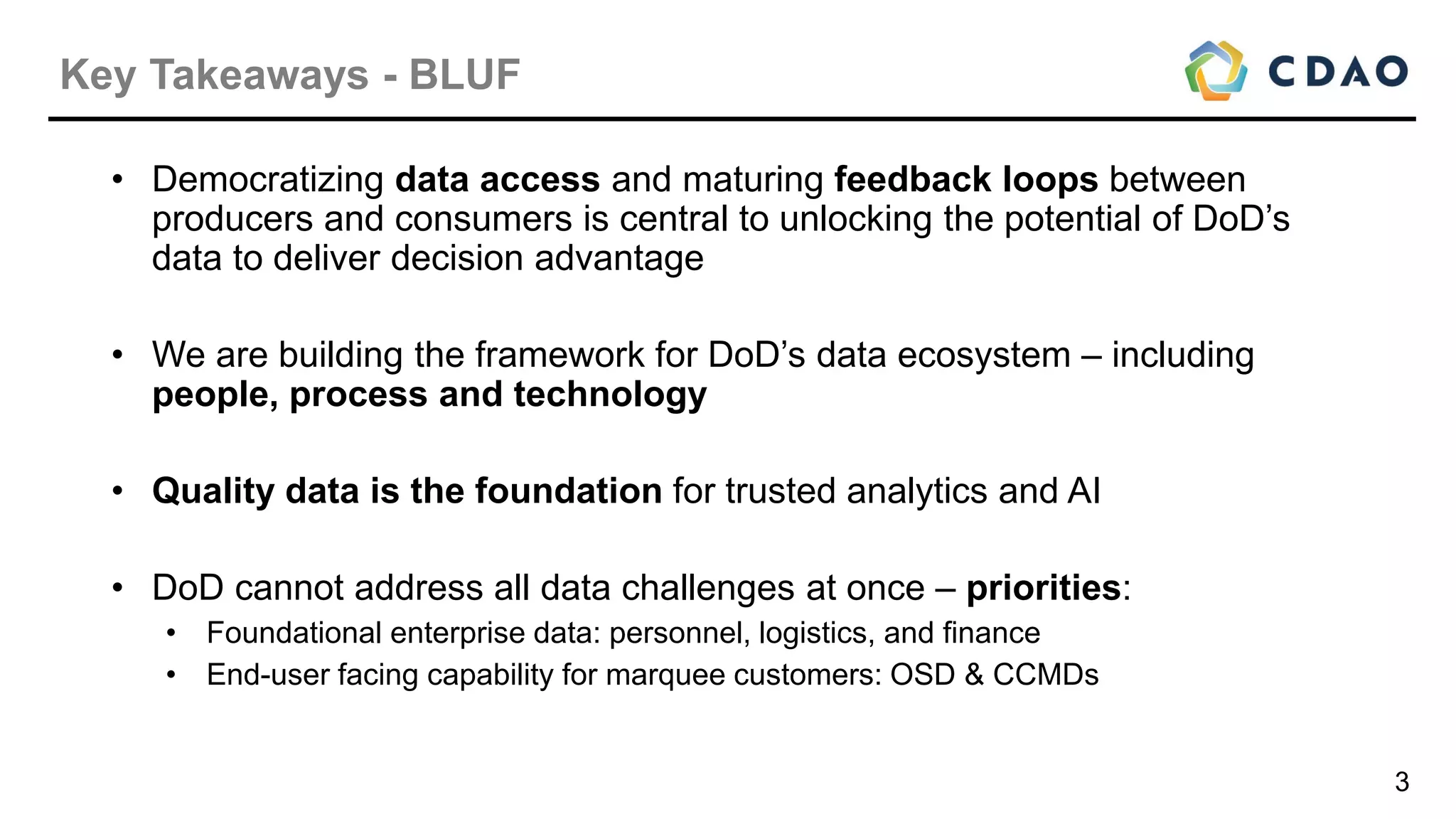 DoD Data Quality Challenges | PPT