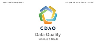 DoD Data Quality Challenges | PPT
