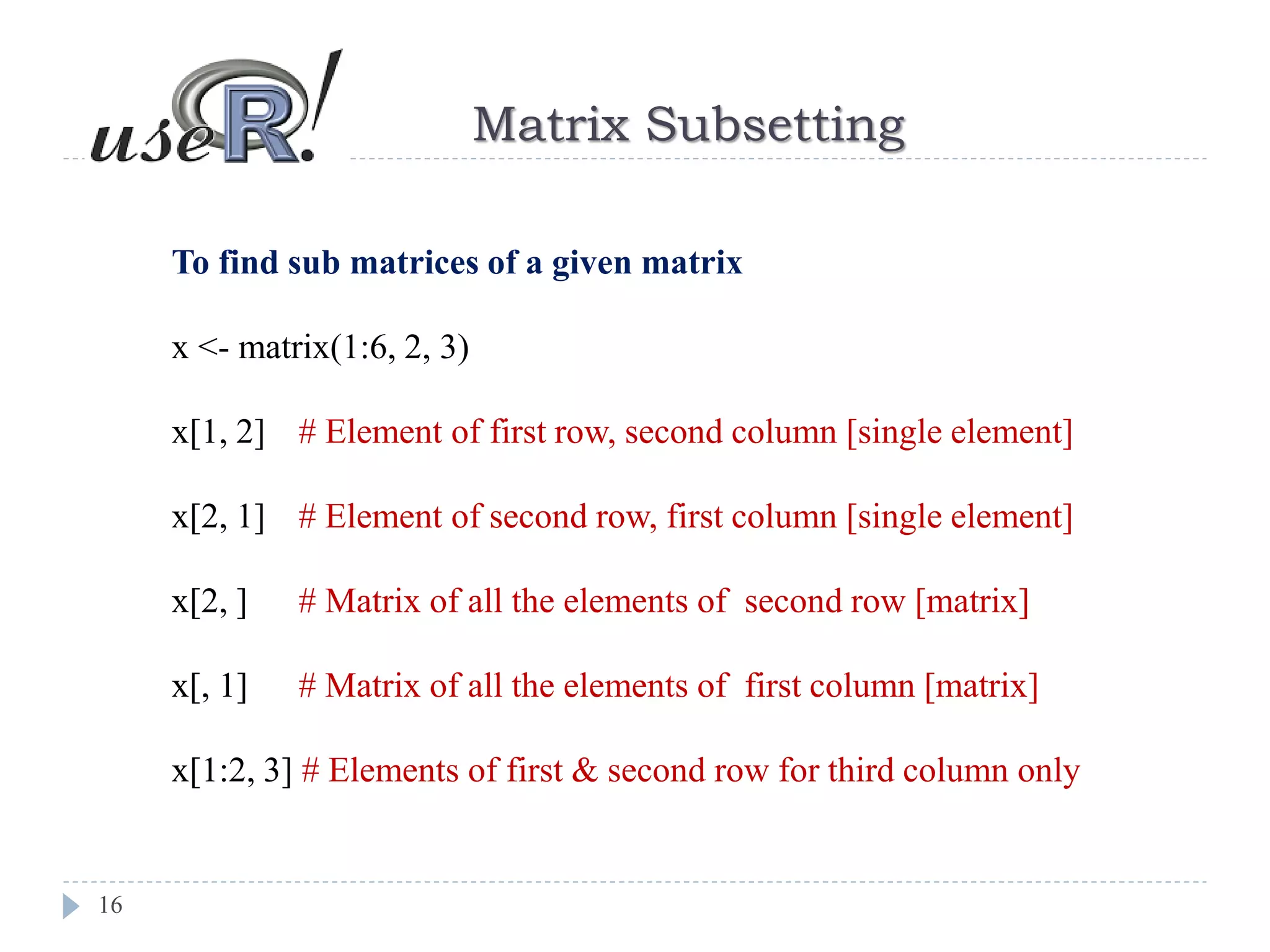 3 Data Structure in R | PDF