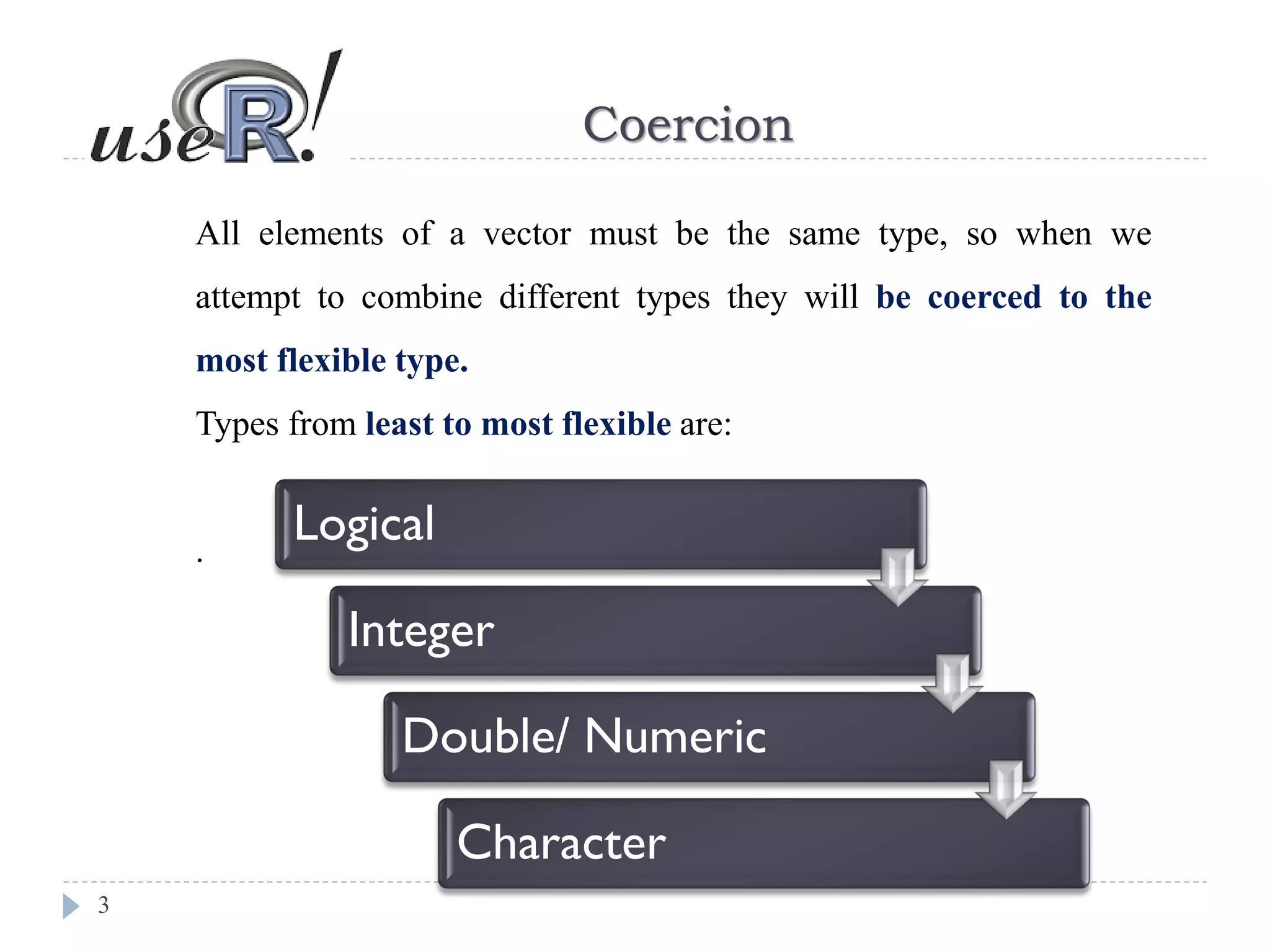 3 Data Structure in R | PDF
