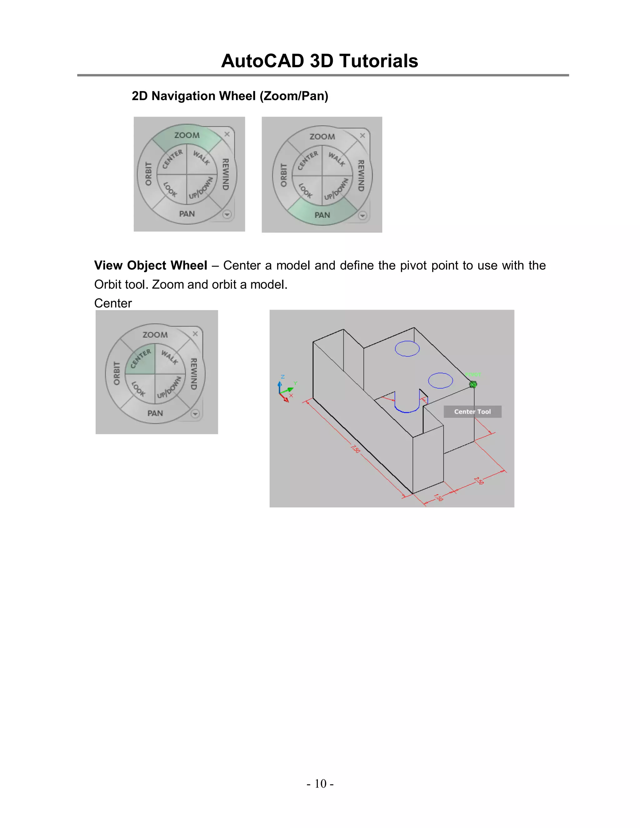 AutoCAD - 3D Notes | PDF