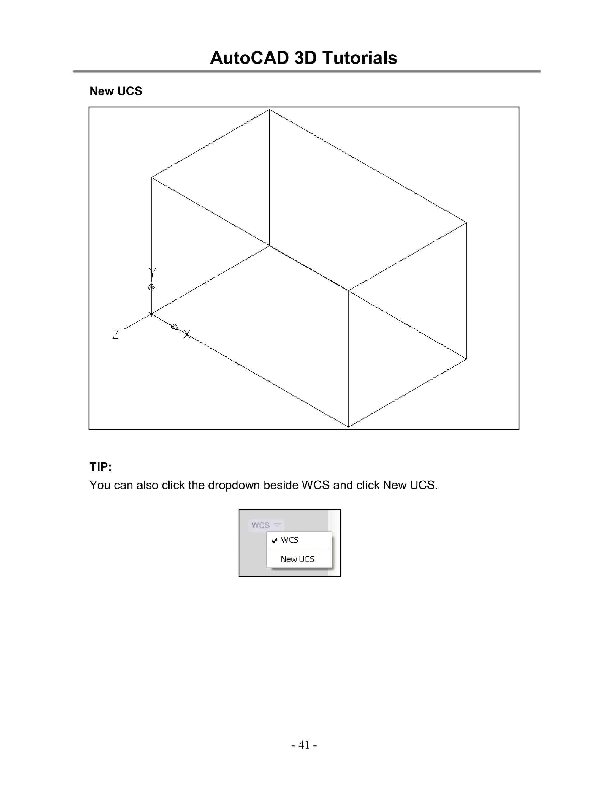 AutoCAD - 3D Notes | PDF
