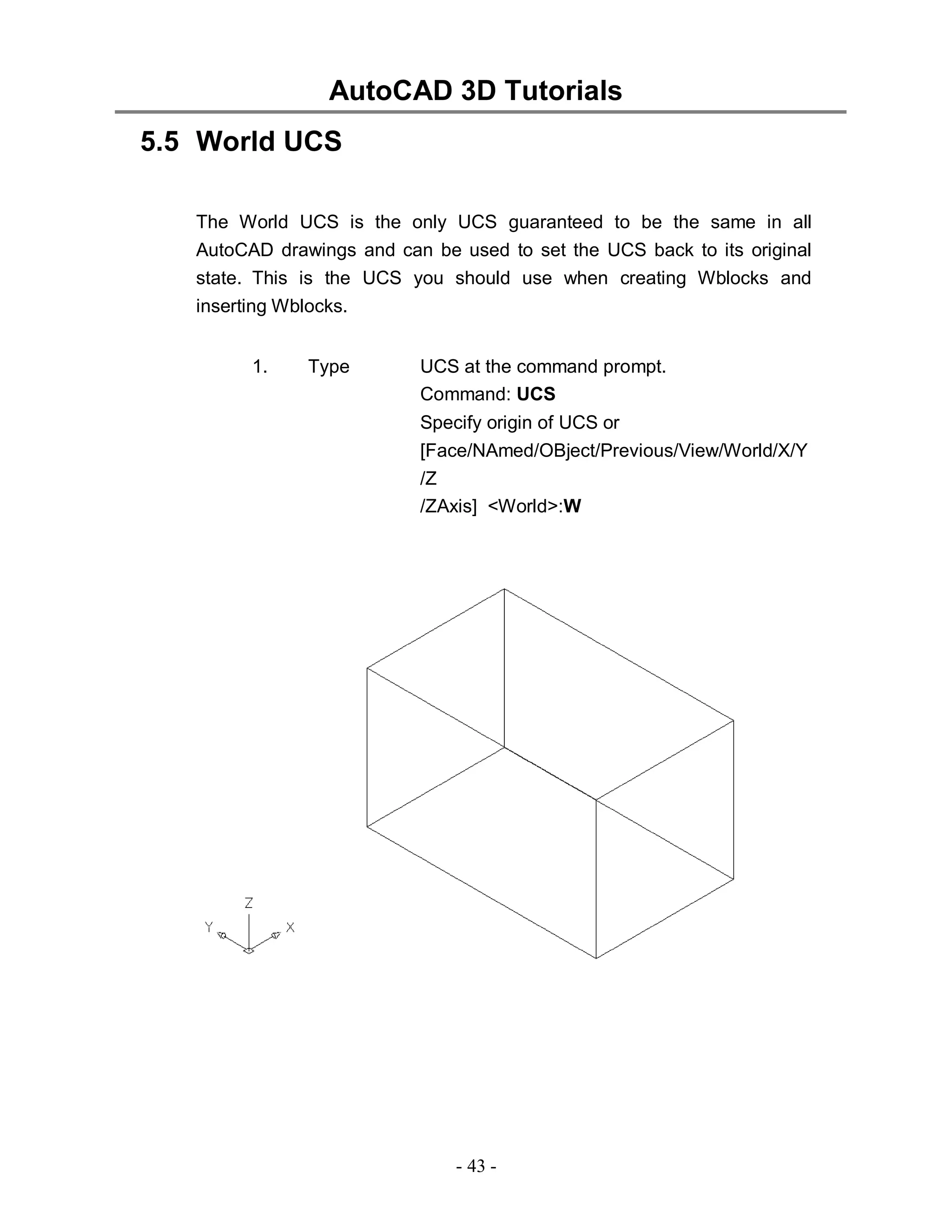 AutoCAD - 3D Notes | PDF